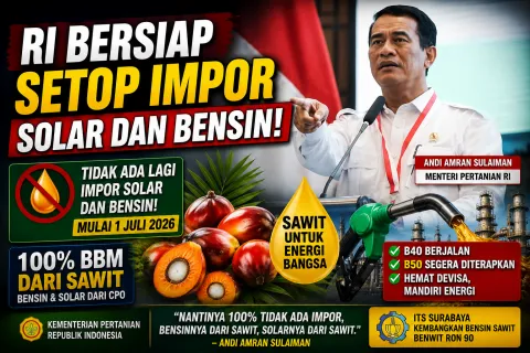 Mulai Juli 2026, Indonesia Target Stop Impor BBM: Prabowo Siap Hentikan ...